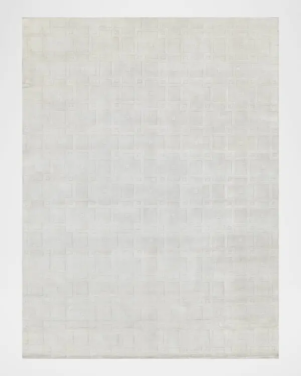 EXQUISITE RUGS Camora Hand-loomed Rug, 6' X 9 - White