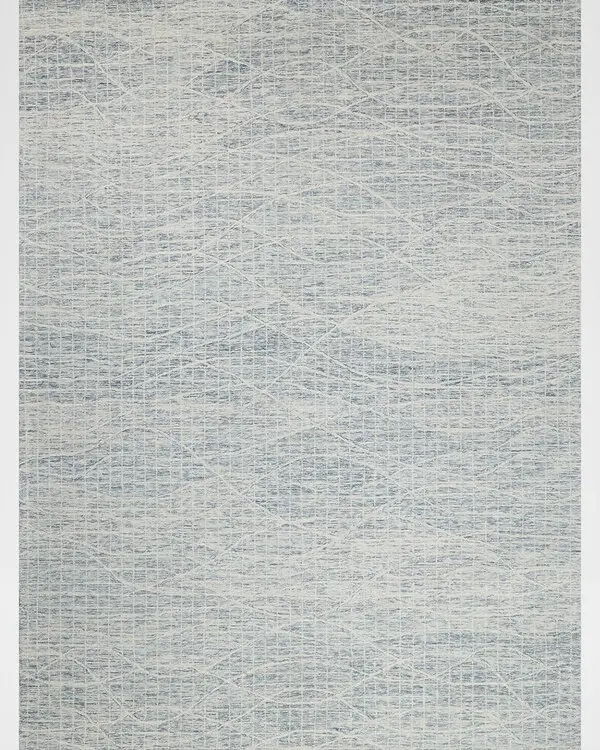 EXQUISITE RUGS Miami Hand-tufted Rug, 6' X 9 - Silver