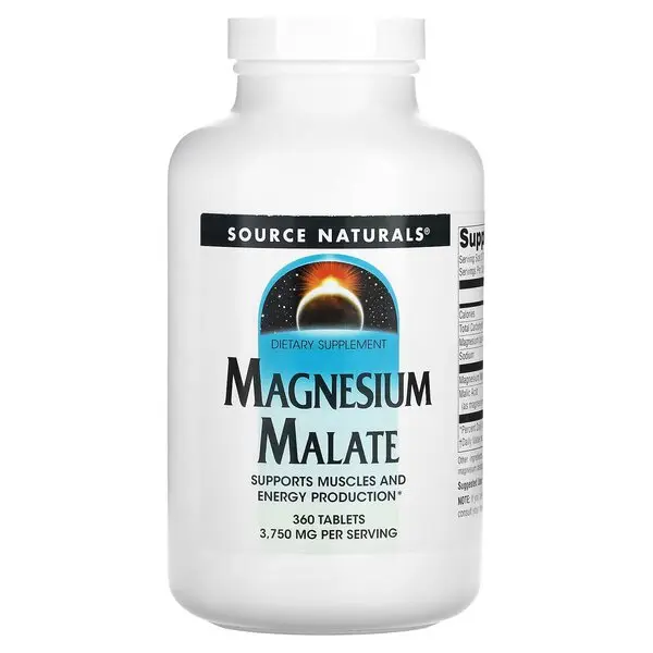 SOURCE NATURALS Magnesium Malate 1250mg