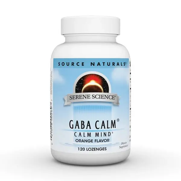 SOURCE NATURALS Serene Science Gaba Calm Orange 30 Lozenges
