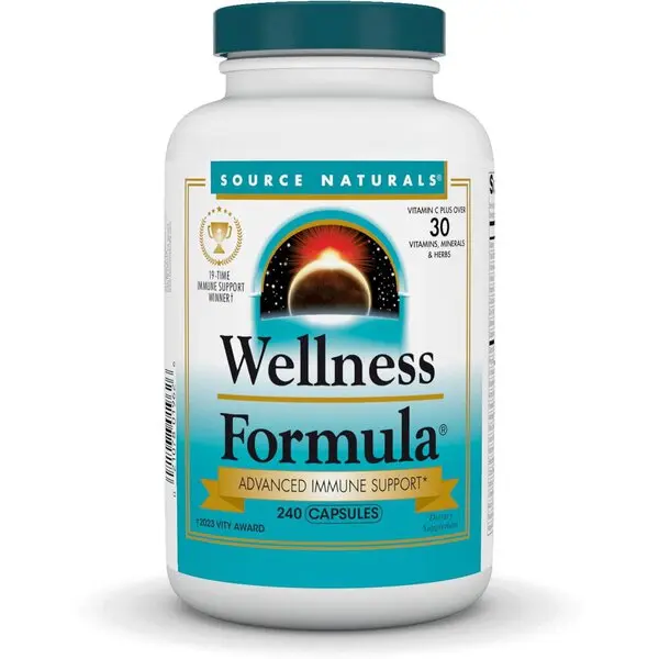 SOURCE NATURALS Wellness Formula Capsules