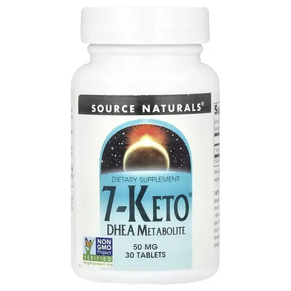 SOURCE NATURALS 7-keto Dhea Metabolite 100mg 30 Tablets