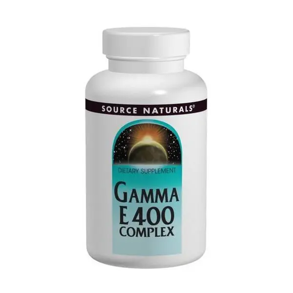 SOURCE NATURALS Gamma E 400 W/tocotrienols 30 Softgels