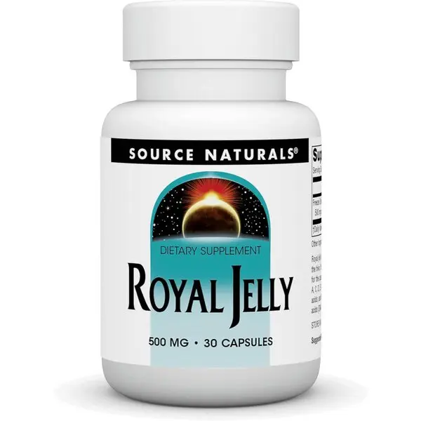 SOURCE NATURALS Royal Jelly 500 Mg 30 Capsules - One-color