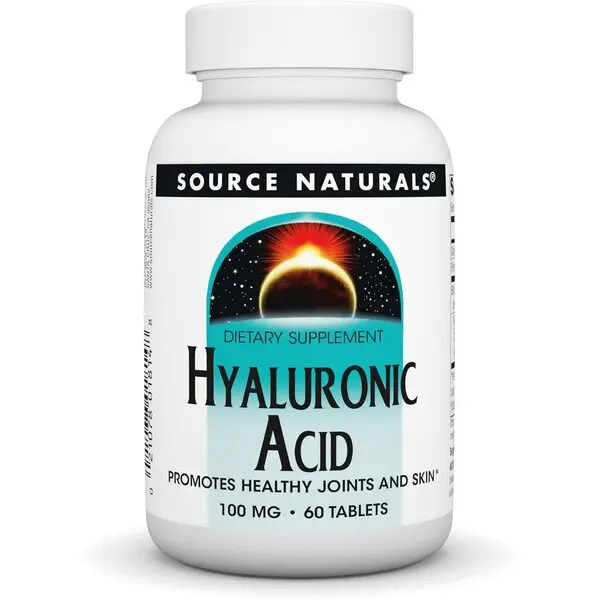 SOURCE NATURALS Hyaluronic Acid 100mg 60 Tablets