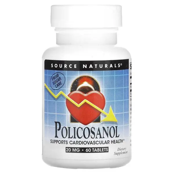 SOURCE NATURALS Policosanol 60 Tablets