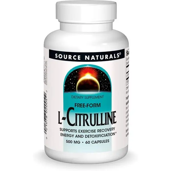 SOURCE NATURALS L-citrulline 500mg 60 Capsules