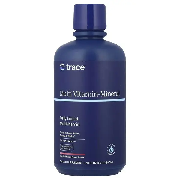 TRACE MINERALS Liquid Multi Vitamin-mineral Berry Flavor 887 Ml