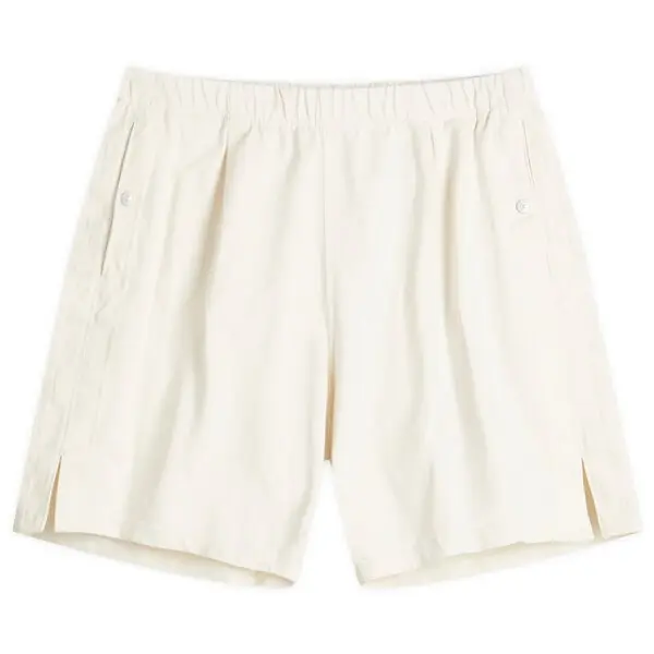 Stone Island Marina Pleated Shorts - Ivory