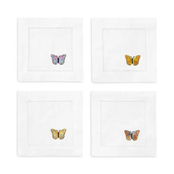 SFERRA Bordano Cocktail Napkin, Set Of 4