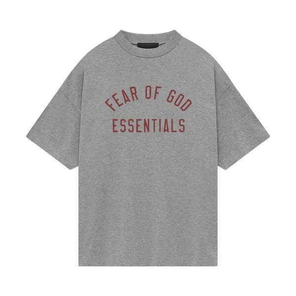 Fear Of God Jersey Crewneck Tee - Grey
