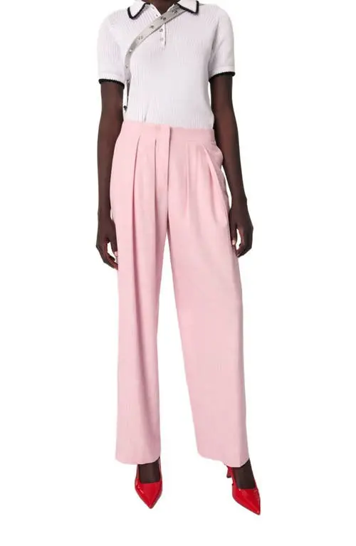 Maje Suit Trousers - Pink