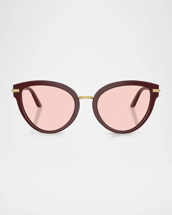 Dolce & Gabbana Dg4492 Butterfly Sunglasses - Bordeaux