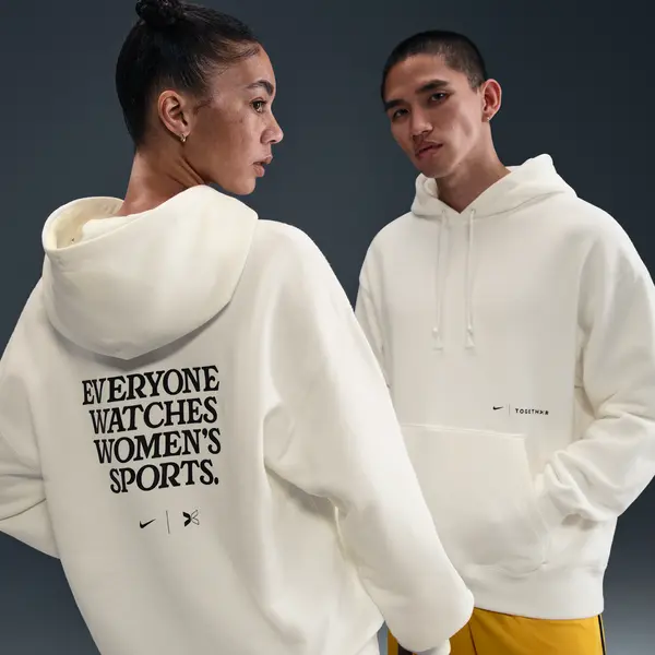 Nike Togethxr Pullover Hoodie - White