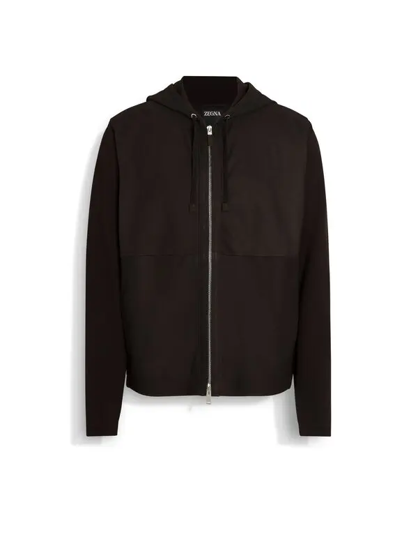 Zegna Wool And Secondskin Hoodie