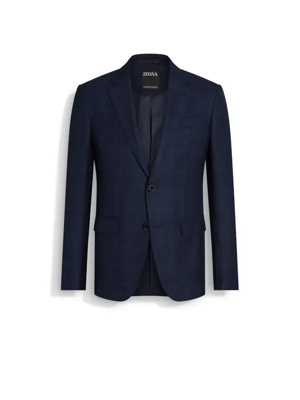 Zegna 15milmil15 Wool Prince Of Wales Jacket