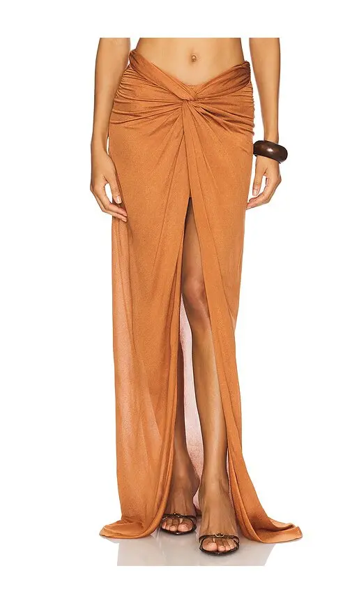 Giuseppe Di Morabito Knotted Maxi Skirt