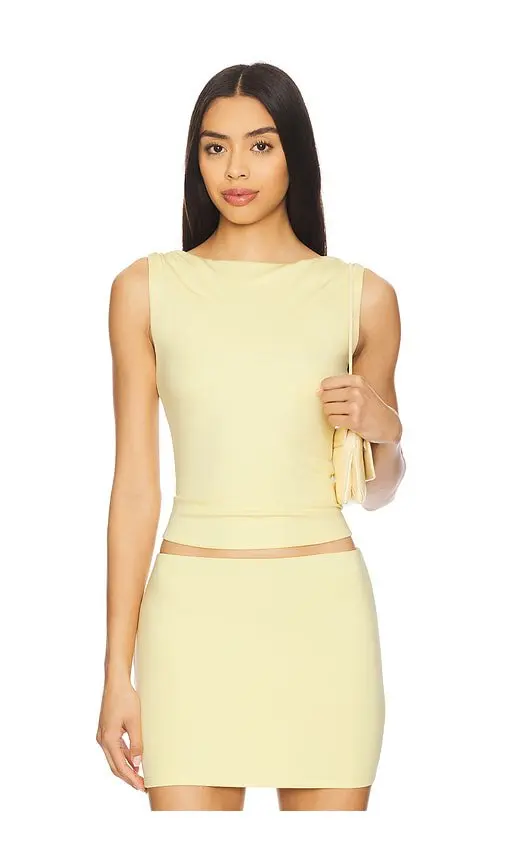LOVERS AND FRIENDS Lainey Top - Light Yellow