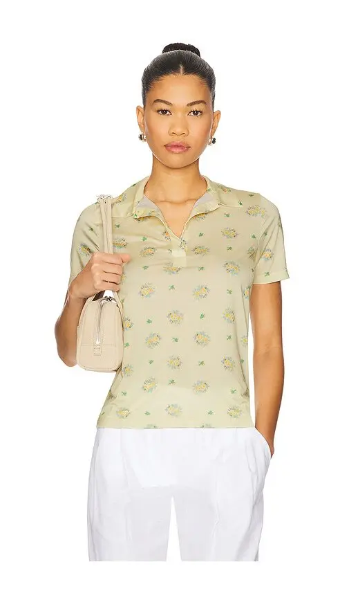 Vivetta Floral Print Polo