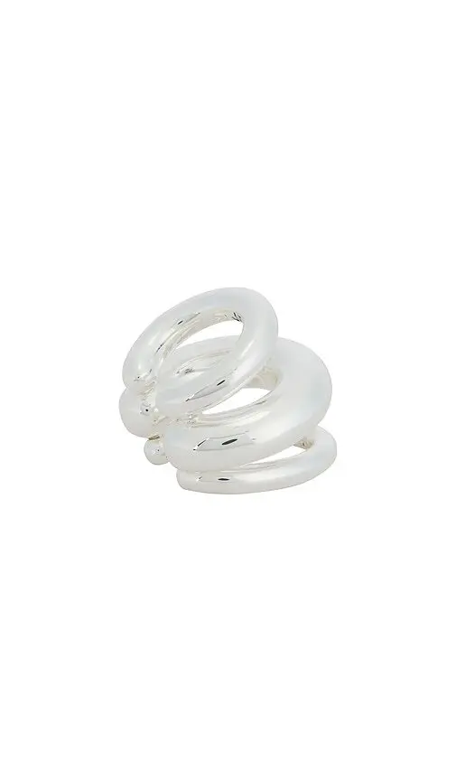 Jenny Bird Tome Triple Ear Cuff - Silver