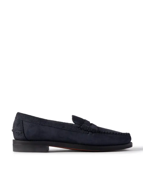 SEBAGO Classic Dan Suede Penny Loafers - Blue