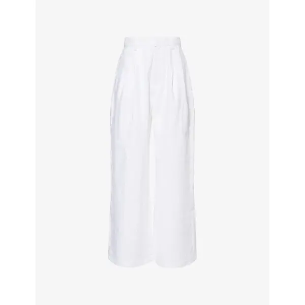 Dissh Holden Wide-leg Linen Trousers