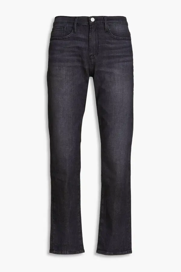 FRAME L'homme Slim-leg Denim Jeans - Dark Denim