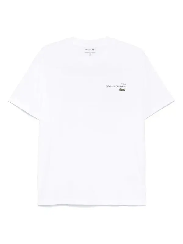 Lacoste Graphic-print T-shirt - White