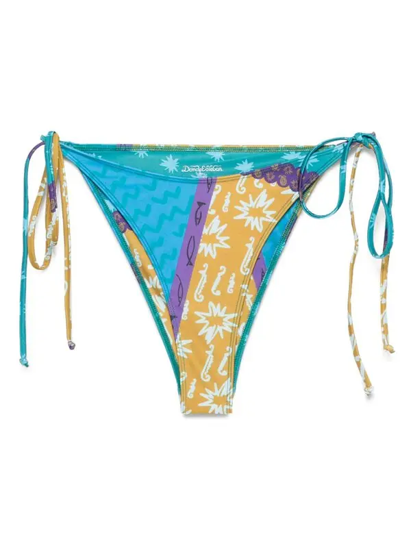 DONDE ESTEBAN Estrellitas Bikini Bottom - Blue