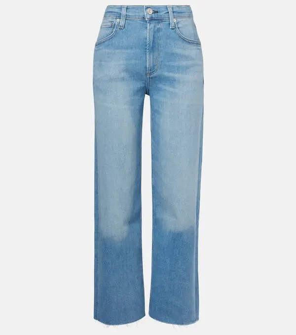 Citizens Of Humanity Palma High-rise Straight Jeans - Blue