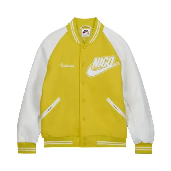 Nike X Nigo Nrg Varsity Jacket - Yellow