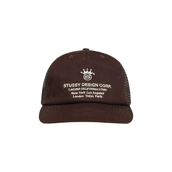 StÜssy Design Corp Trucker Cap - Brown