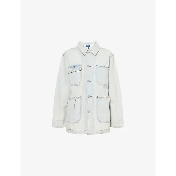 Ralph Lauren Distressed Denim Utility Jacket