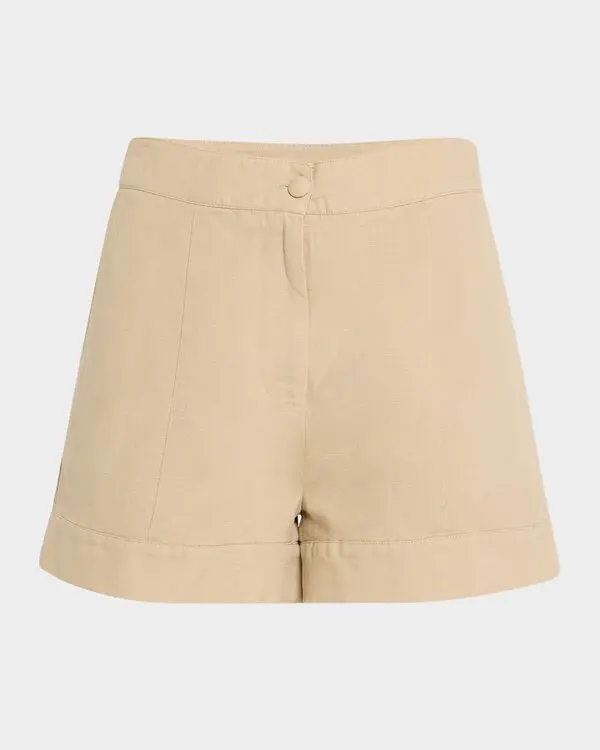 Onia Air Linen Trouser Shorts