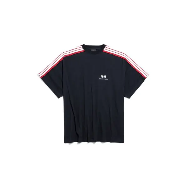 Balenciaga Unity Sports Icon Oversized T-shirt - Black
