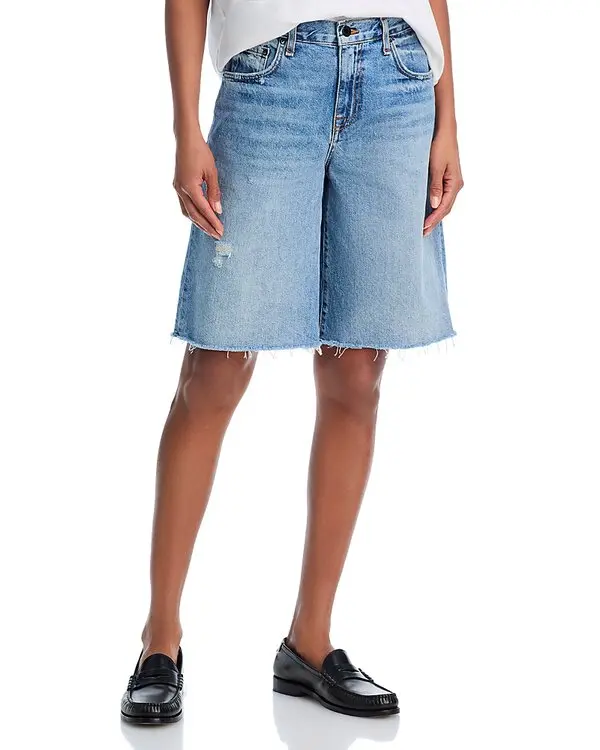 ASKK NY Yosemite High-rise Denim Shorts