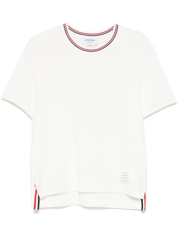 Thom Browne Rwb Cotton T-shirt - White