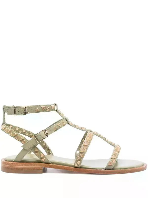 Ash Pandora Studded Sandals - Green