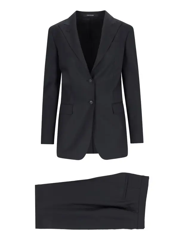 Tagliatore Wool-blend Dress