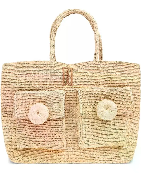 BY MALENE BIRGER Raffia Tote