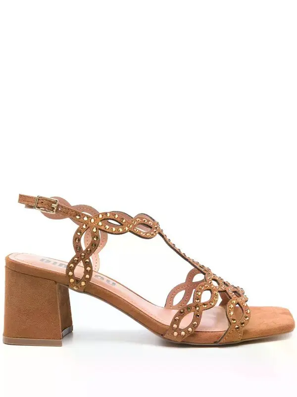 BIBI LOU 60mm Kai Sandals - Brown