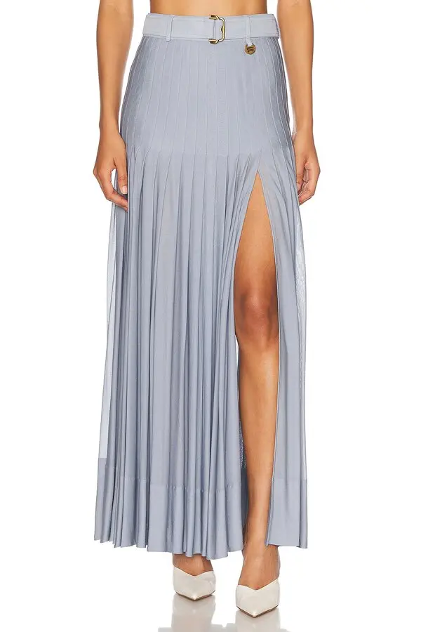 Burberry Pleated Long Skirt - Gale