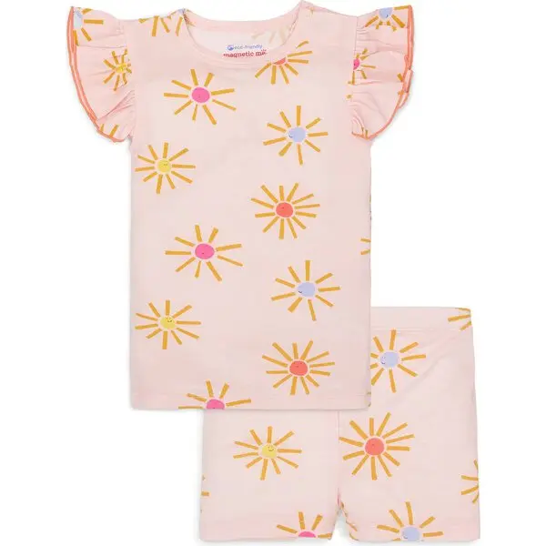 MAGNETIC ME Put On Your Sunnie Fitted Two-piece Pajamas