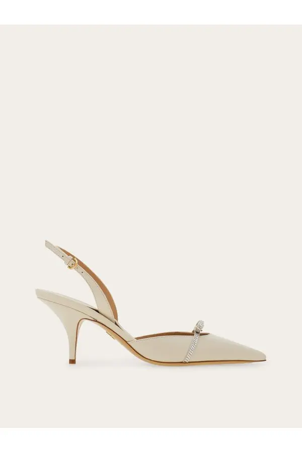 FERRAGAMO Bridal Slingback With Mini Bow