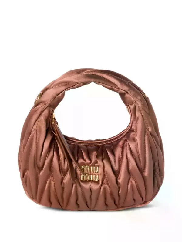 Miu Miu Mini Wander Tote - Brown