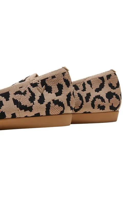 Vivaia Water-repellent Square-toe Loafers - Dark Leopard