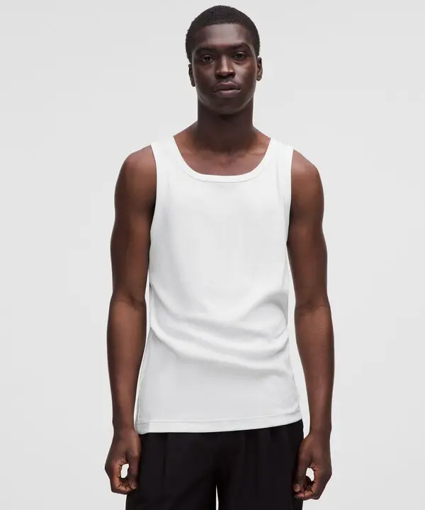 Lululemon Ribbed Modal Tank Top - White