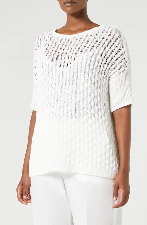 Marina Rinaldi Giugno Openwork Sweater