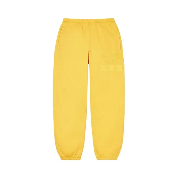 Supreme X The North Face Pigment Printed Sweatpant - Yellow