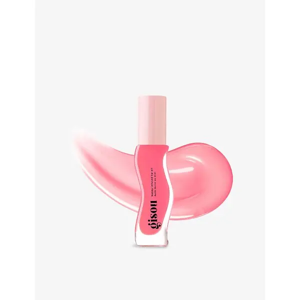 GISOU Honey Infused Lip Oil 8ml - Raspberry Swirl